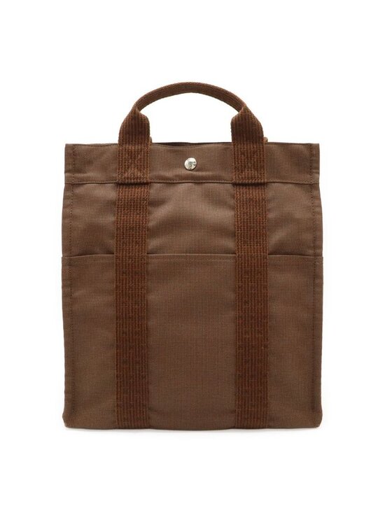 Hermes | Bags | Hermes Her Line Sac A Dos Backpack Shoulder Bag Canvas ...